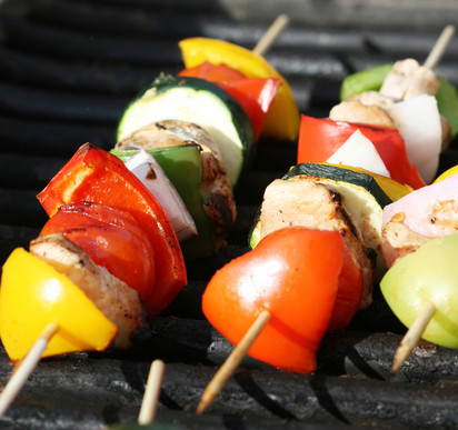 Caribbean Chicken Kabobs - Diet Recipe