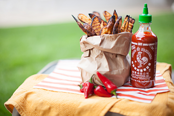 Try This Sriracha Oven Fries Recipe! Like Lay's Potato Chips Made with ...