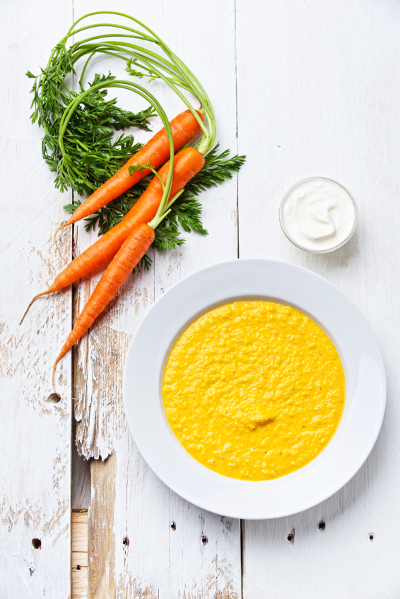 Creamy Carrot Soup - Diet Recipe