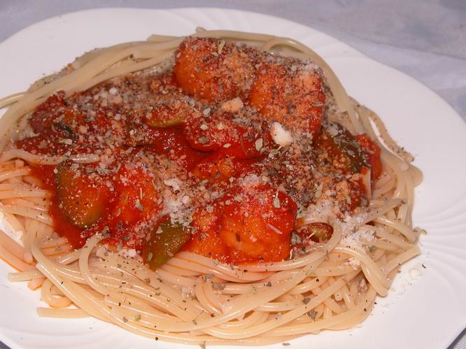 Chunky Spaghetti - Diet Recipe