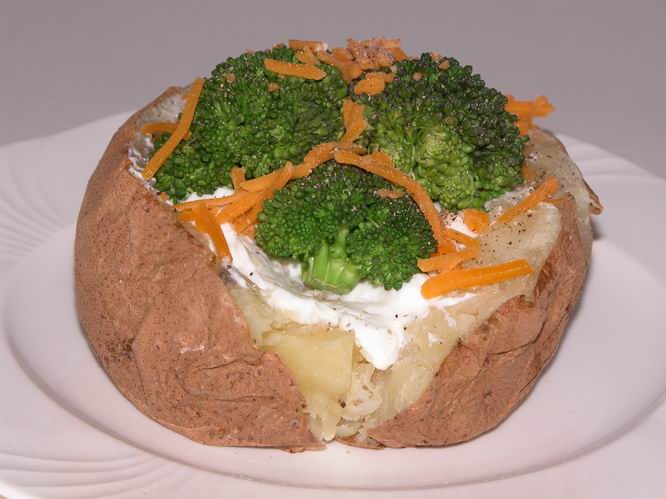 Gold Broccoli Potato - Diet Recipe