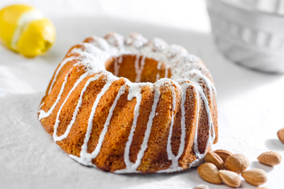 Lemon Almond Cake - Diet Recipe
