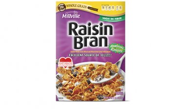 Crunchy Bran & Raisin Cereal - Calories, Nutrition Facts, Recipes
